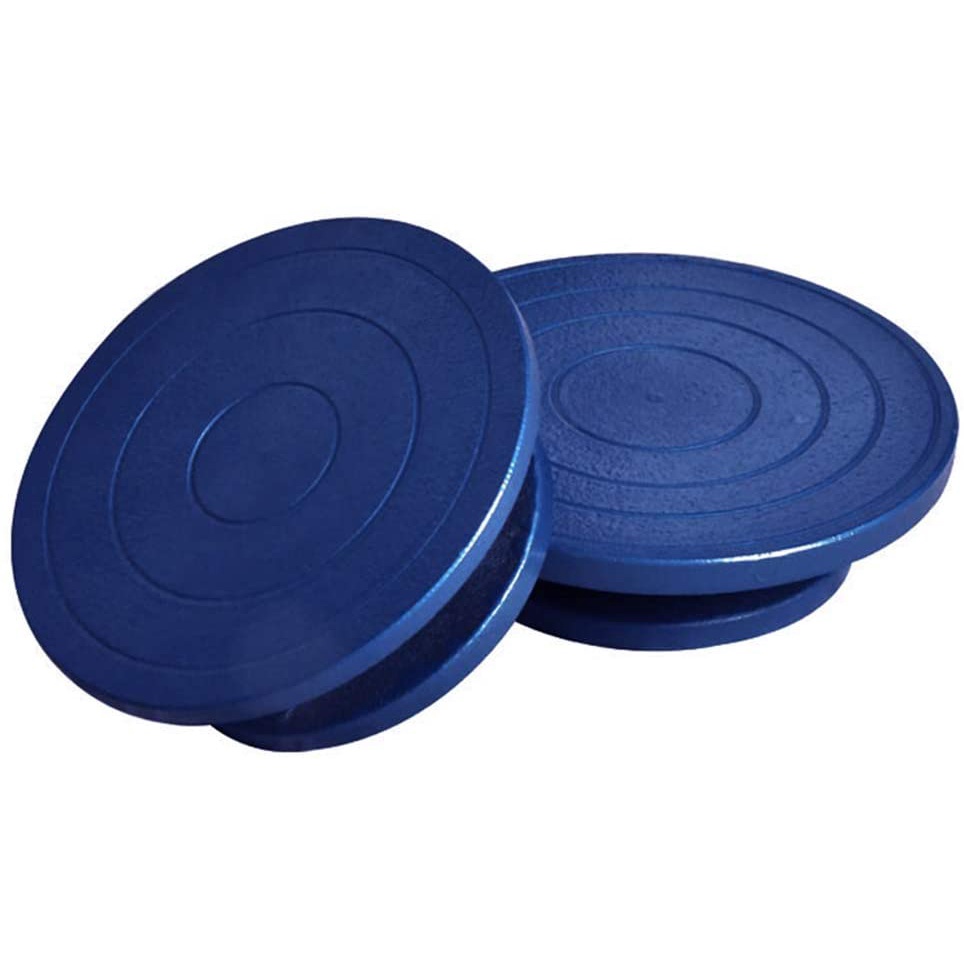 Pottery Sculpting Wheel Cast Iron Turntable DIY Molding Machine Manual ...