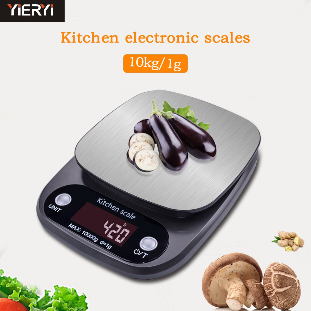 10KG/G Electronic Digital Scale Kitchen Food Calculation Weighting ...