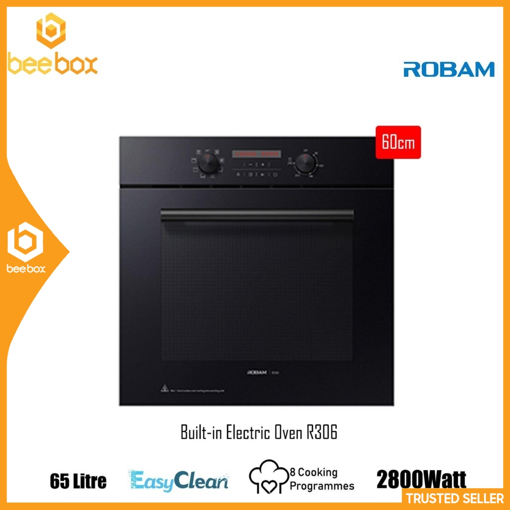 Robam R306 Built in Electric Oven with 8 Function & Easy Clean (65L ...