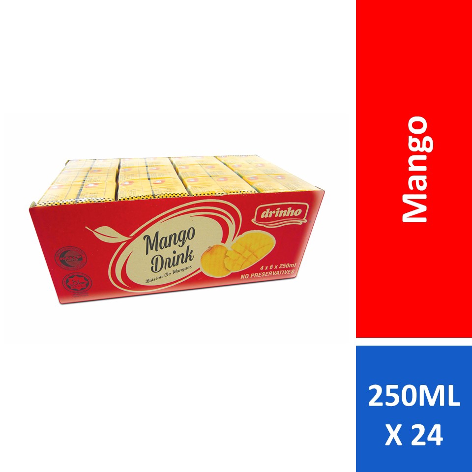 Drinho Mango 250ml x 24s | Shopee Malaysia