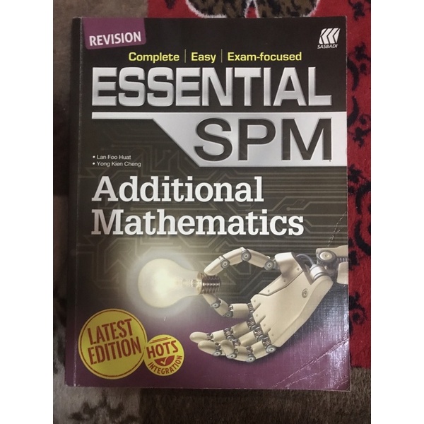Used Essential Additional Mathematics Book | Shopee Malaysia