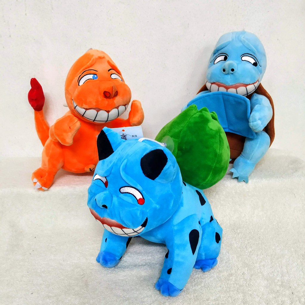 [READY STOCK IN MALAYSIA] Weird Face Charmander Squirtle Bulbasaur ...