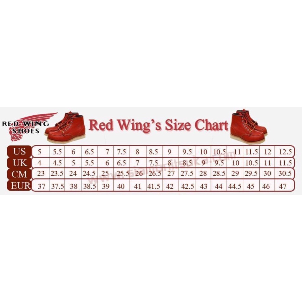 Red Wing Sizing Guide | atelier-yuwa.ciao.jp