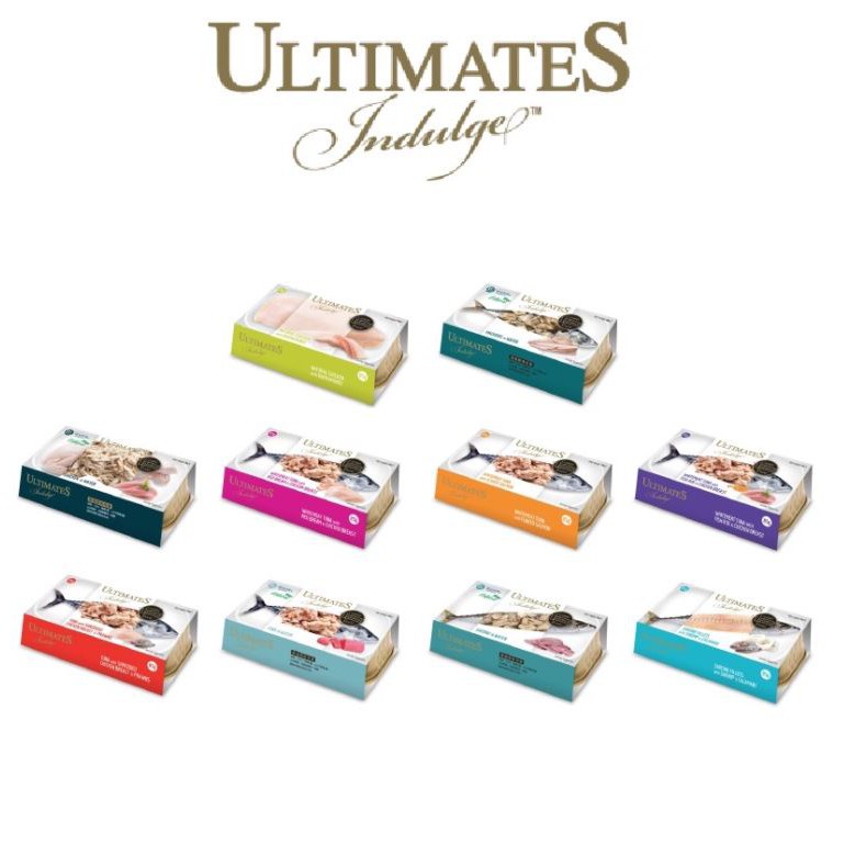 [READY STOCK] Ultimates Indulge Wet Cat Canned Food 85G (10 Flavors ...