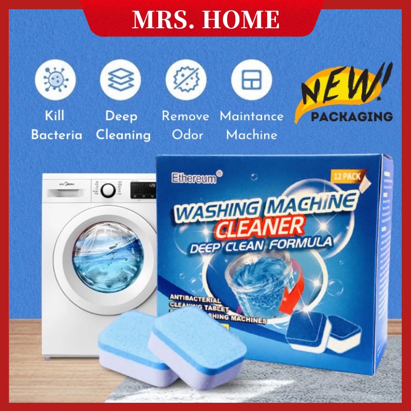 [Ready Stock] 12 pcs Washing Machine Cleaner/Washing Machine Cleaning ...