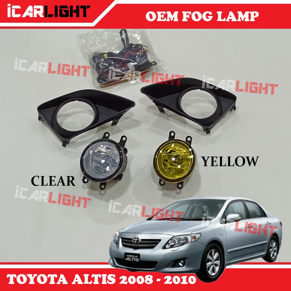 Toyota Altis 2008 2009 2010 Toyota Altis E140 10th Generation Oem Fog ...