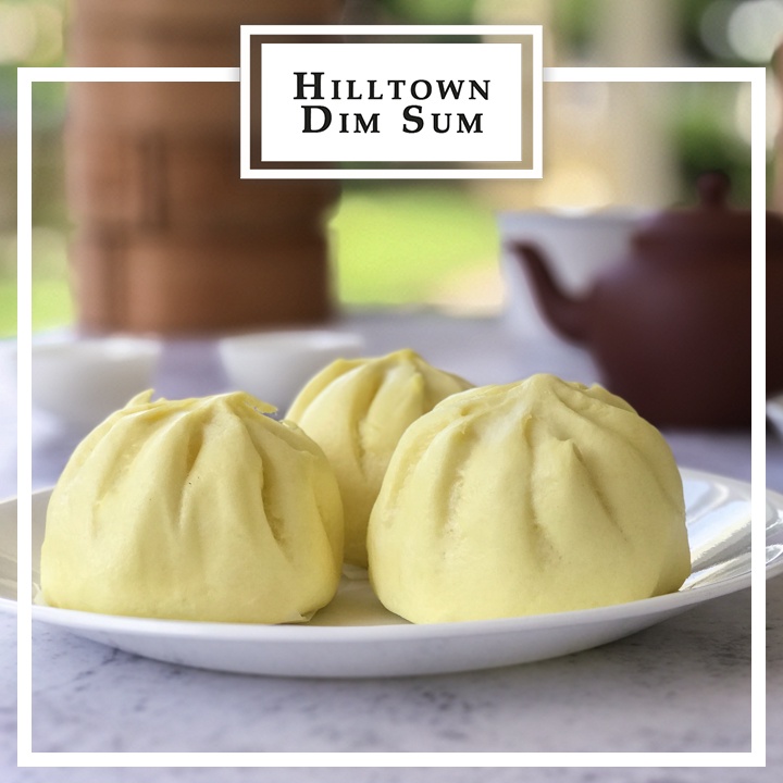 [Hilltown Ipoh Dim Sum] Salted Egg Pau (Liu Sha Bao) | 爆浆流沙包 | Pau ...