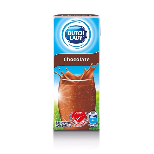 Dutch Lady Chocolate Flavoured Milk (200ml x 24) | Shopee Malaysia