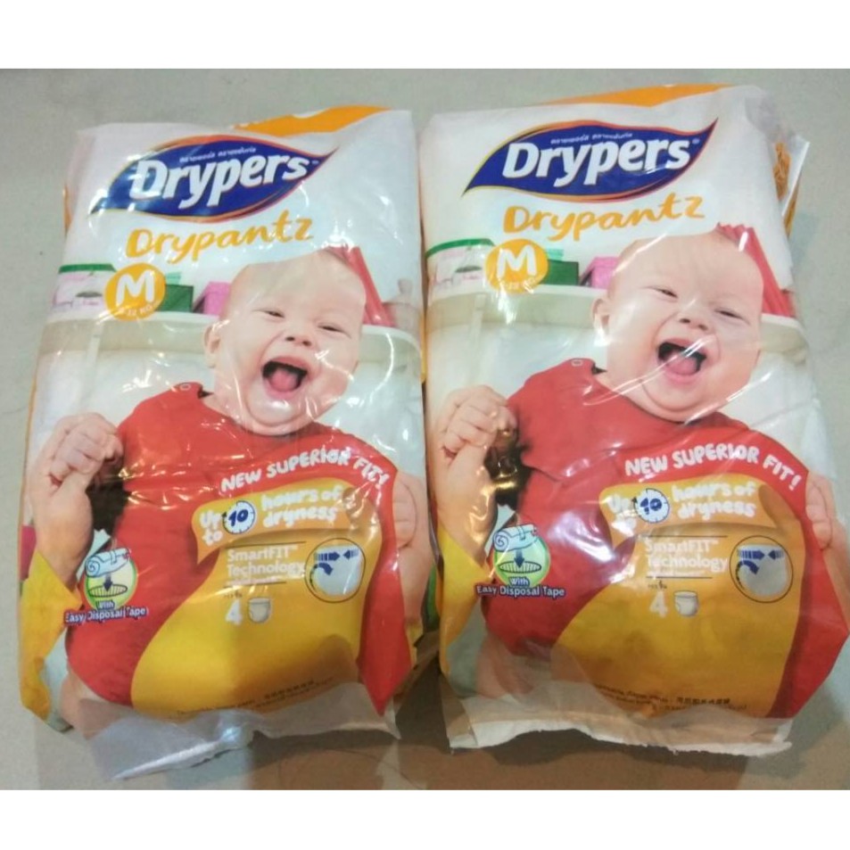 Drypers Drypantz M size (4 pcs) 1 pack | Shopee Malaysia