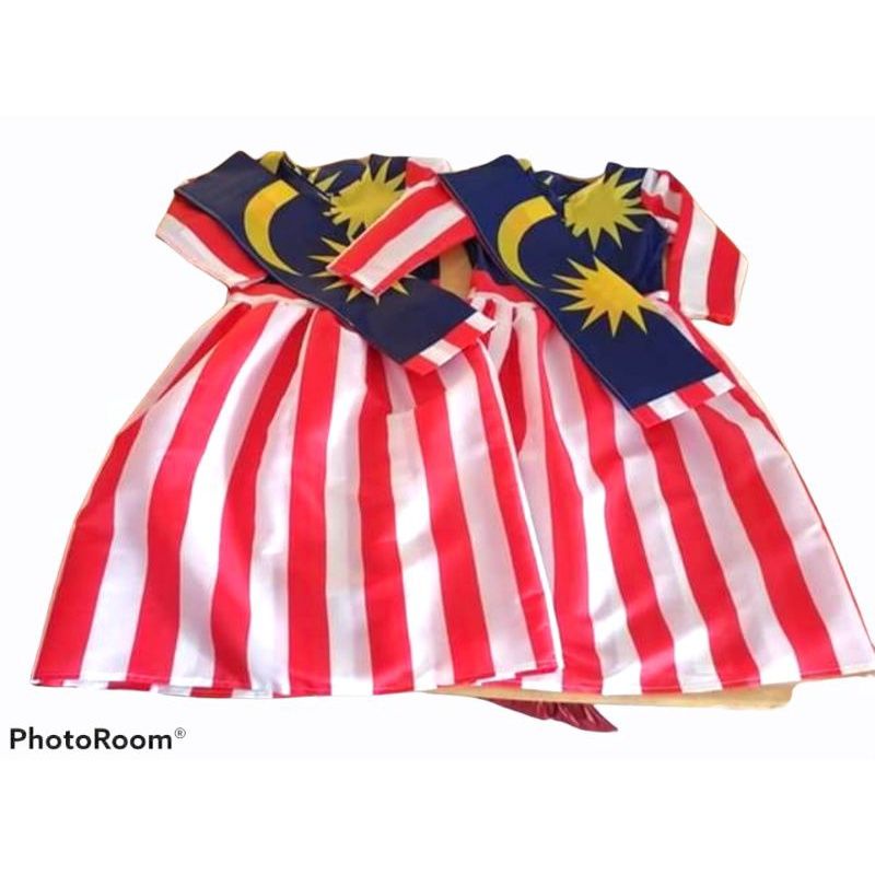 Baju Merdeka Kanak2 Perempuan READYSTOCK | Shopee Malaysia