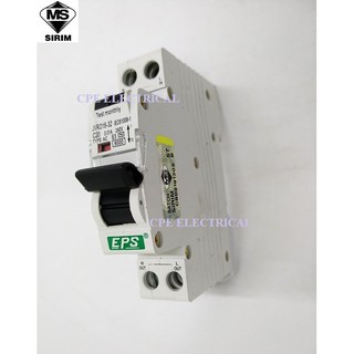 EPS 20A 25A 2P 10mA 6kA RCBO Type AC | Shopee Malaysia