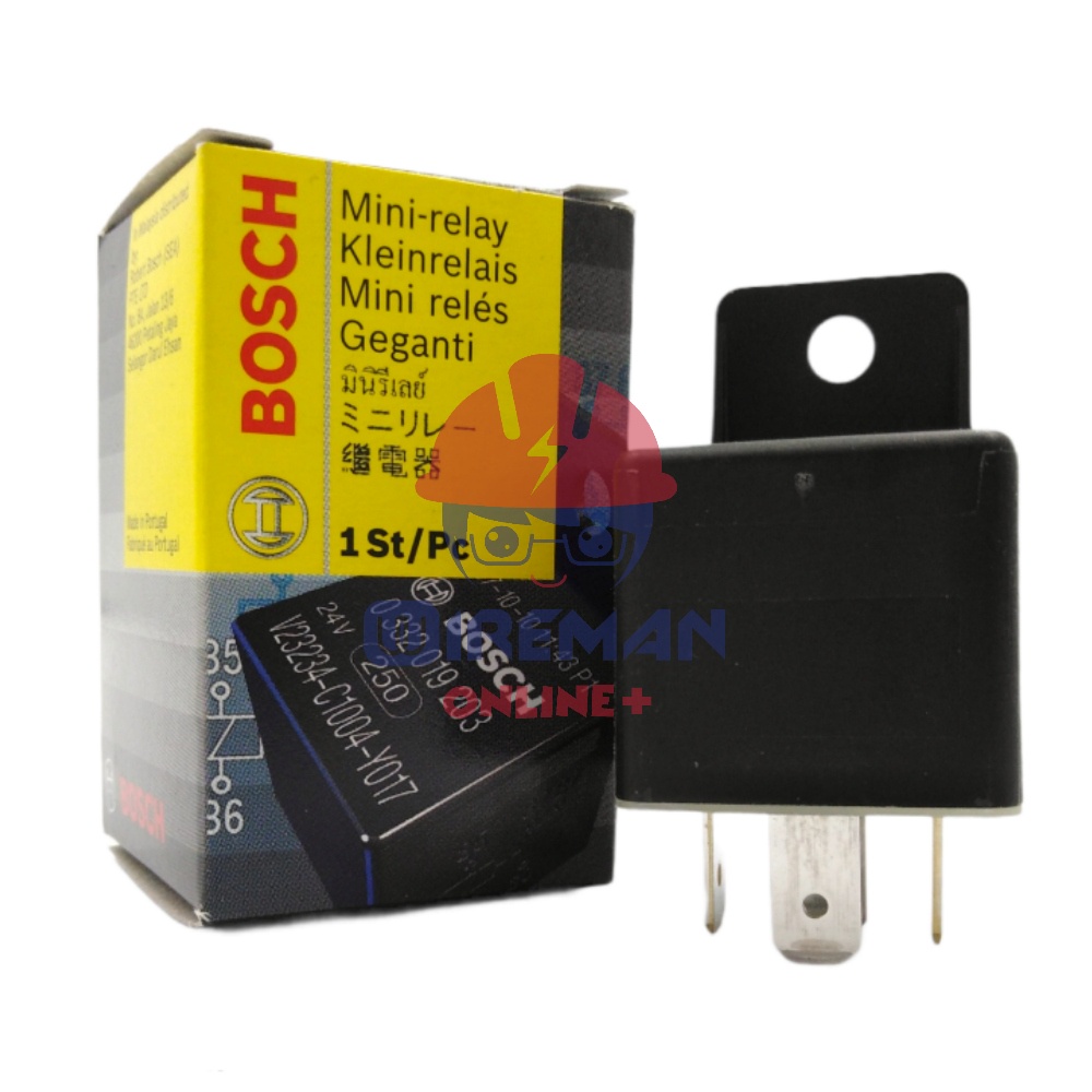 Bosch Universal Automotive Car Relay 24V 20A 5 Pin MINI Relay ...