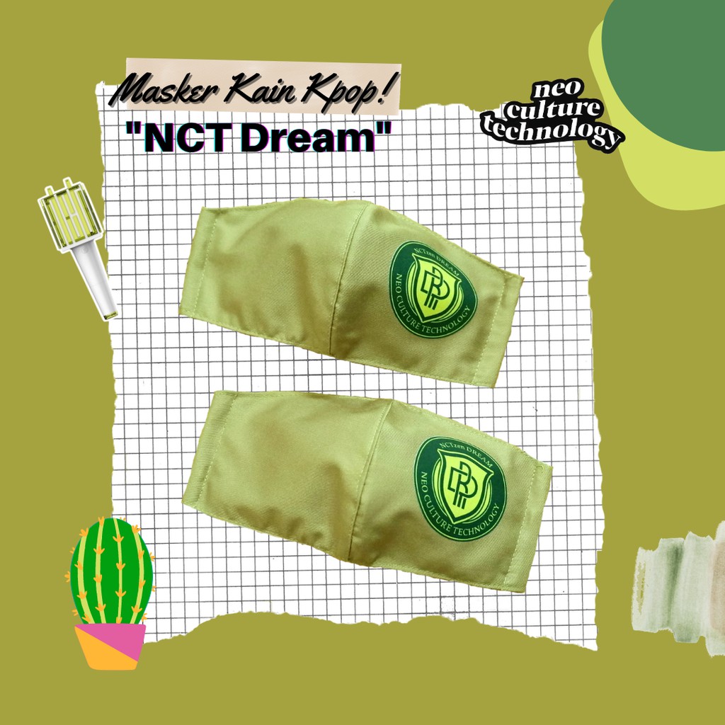 Nct Dream Nctzen fanmade Kpop Stuff Edition Cloth Mask | Shopee Malaysia