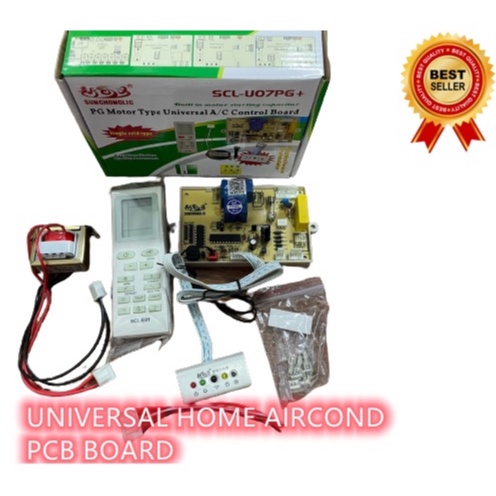 UNIVERSAL MODIFY PCB BOARD FOR AIR CONDITIONER WITH REMOTE CONTROL ...
