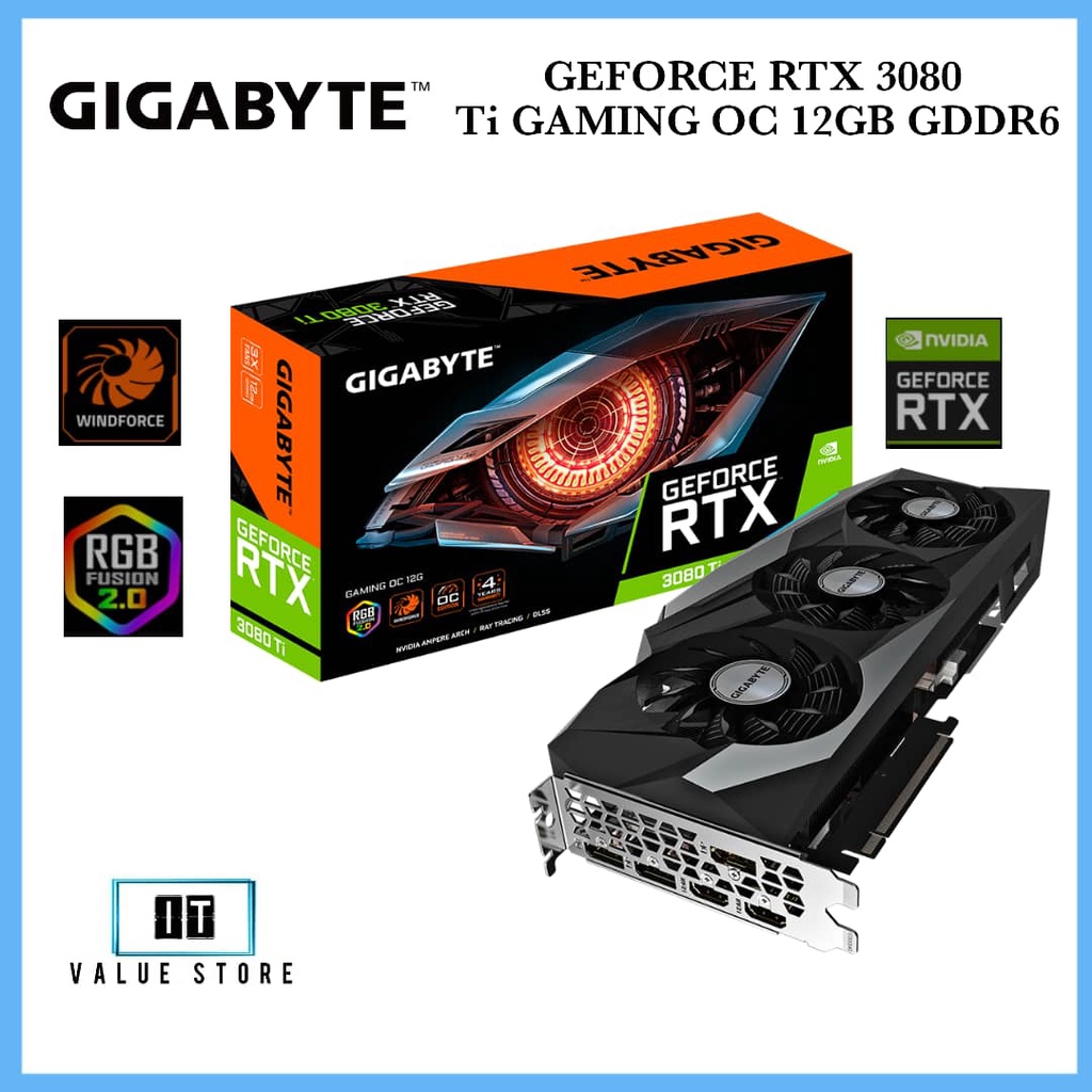 Gigabyte Geforce Rtx 3080 Ti Gaming Oc 12gb Gddr6x Graphic Card