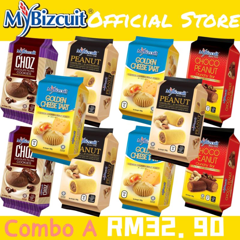 MyBizcuit Combo A Biscuit (10 Packs) | Shopee Malaysia