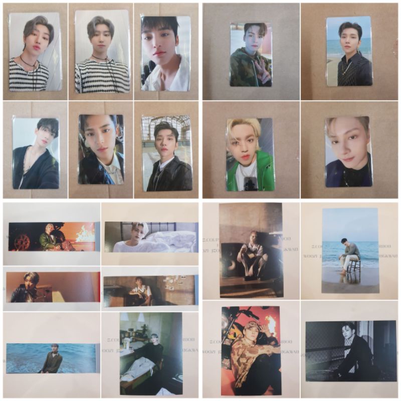 SEVENTEEN Attacca 9th mini album inclusion photocard postcard folding ...
