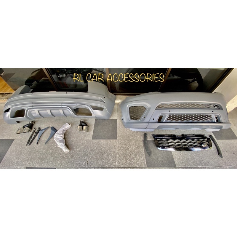 Range Rover evoque SVR Bodykit body kit front rear Bumper grille tail ...