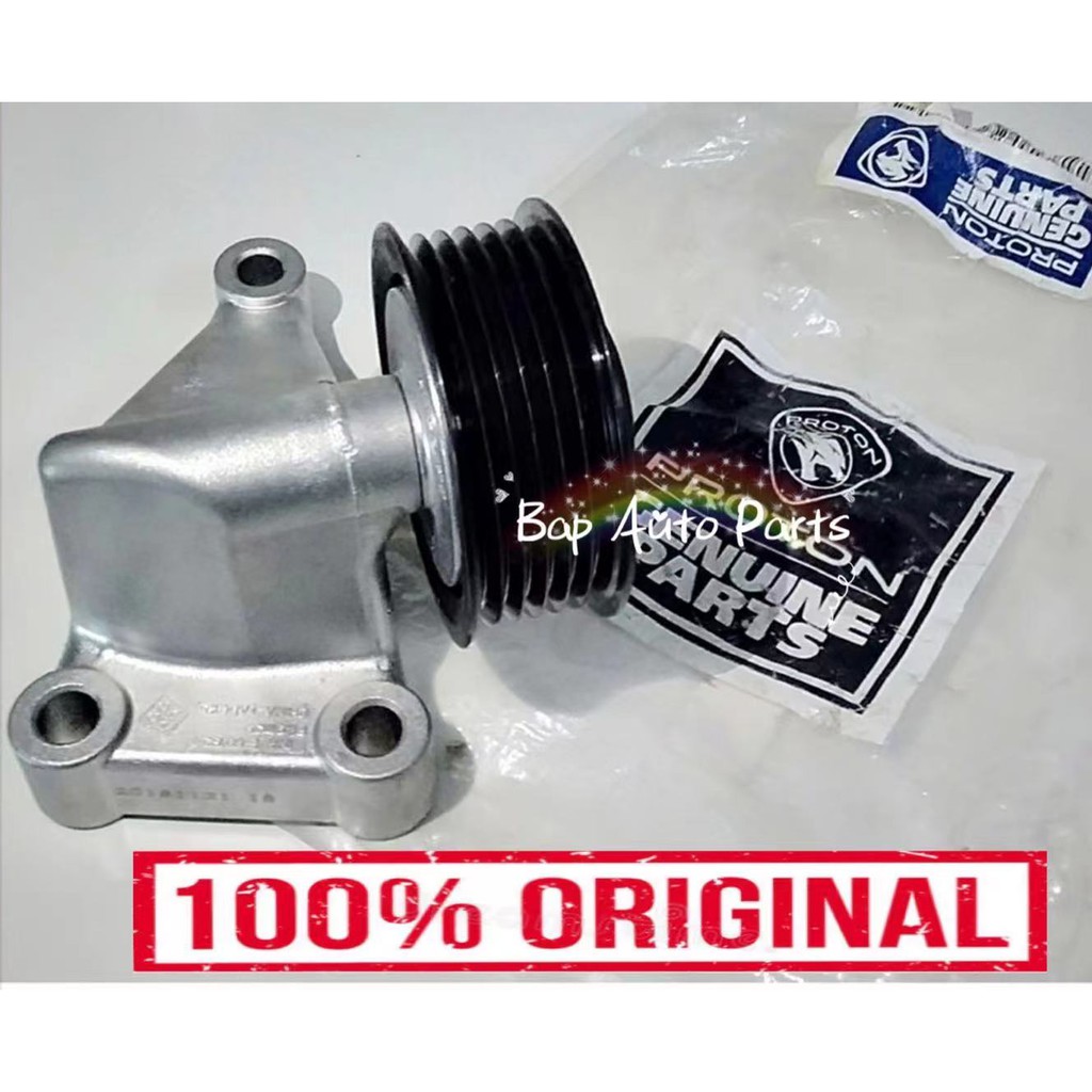 PROTON IRIZ P23, PERSONA 16YR NEW 6PK BELT TENSIONER PULLEY AIRCOND ...