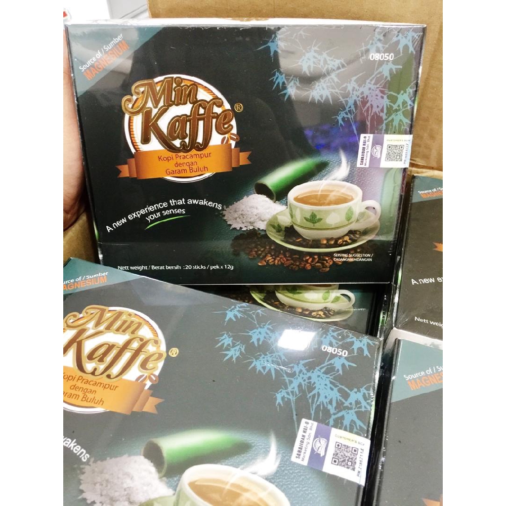 MIN KAFFE/MINERAL COFFEE WITH HOLOGRAM 100% ORIGINAL | Shopee Malaysia