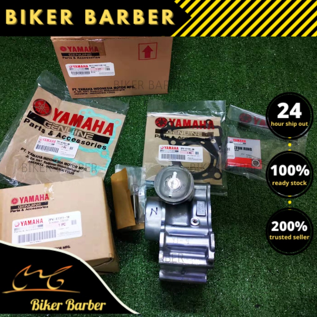 [100% ORIGINAL YAMAHA] Y15/Y15ZR/EXCITER 150 ORIGINAL BLOCK SET/CYNLINDER BLOCK KIT/STD HLY ...