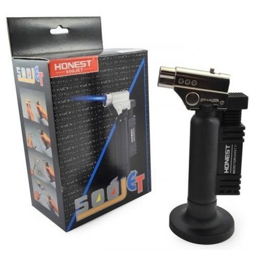 💥READY STOCK💥HONEST 500 Jet Butane Lighter Gas Refillable Micro Torch ...