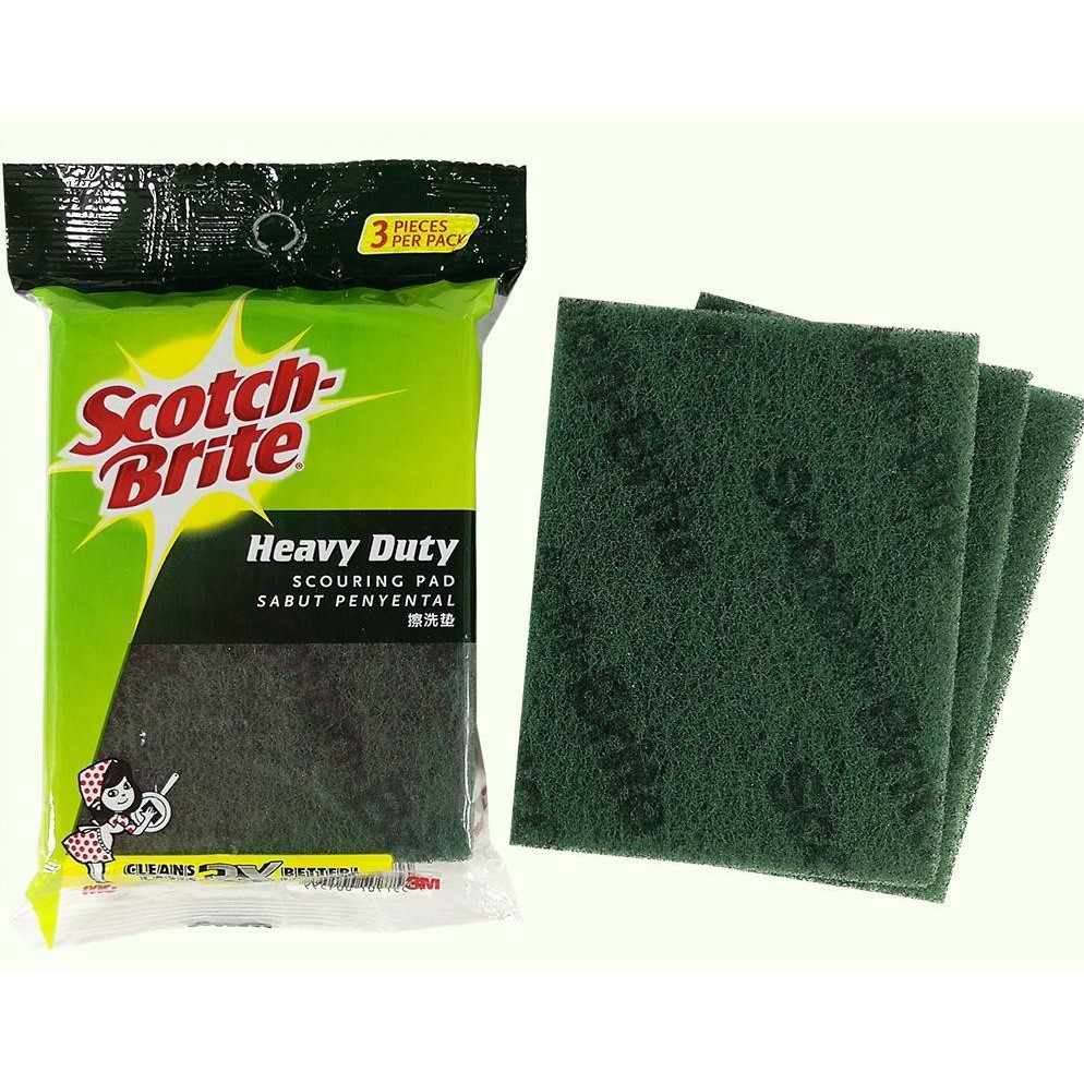 3M Scotch-Brite Scouring Pad (3 pcs/pk) | Shopee Malaysia