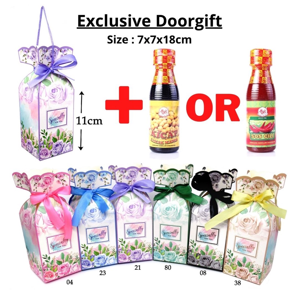 10set HALAL DOORGIFT SOS CILI ATAU KICAP 150gm / 125ml (BRAND HAJI ...