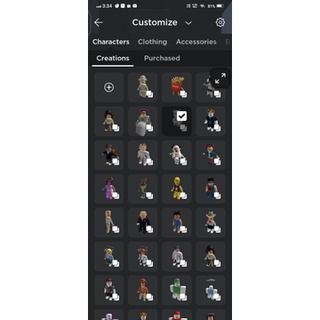 ROBLOX ACCOUNT (in total around 8K ROBUX) | Shopee Malaysia