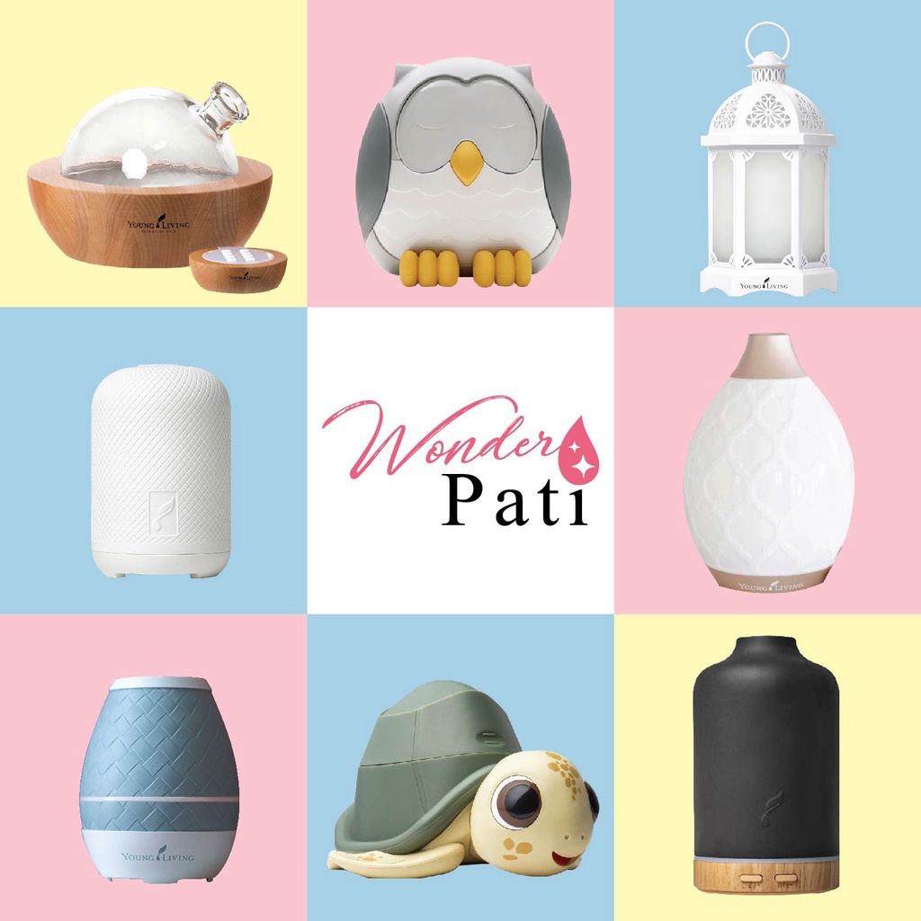 ORIGINAL Young Living Diffuser (Feather the Owl/ AromaGlobe / Lantern ...