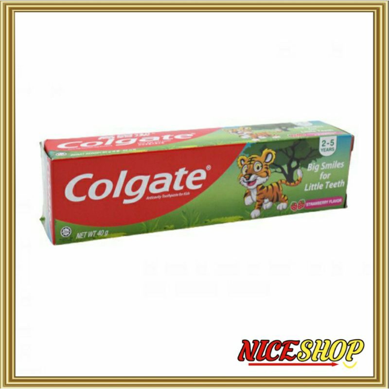 Colgate Strawberry Anticavity Kid's Toothpaste 40G | Shopee Malaysia
