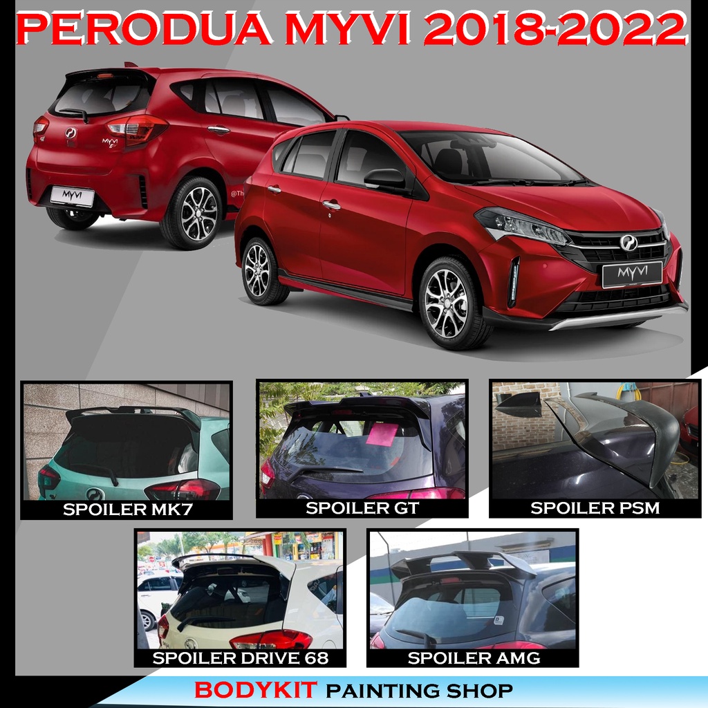 PERODUA MYVI GEN 3 2018-2022 (OEM/AMG/DRIVE 68/MK7/GT/PSM) REAR TRUNK ...