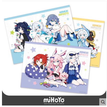OFFICIAL Honkai Impact 3rd Chibi Series Poster | Shopee Malaysia