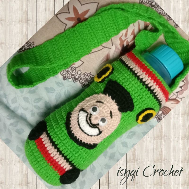 BEG BOTOL AIR CROCHET ( GREEN THOMAS ) | Shopee Malaysia