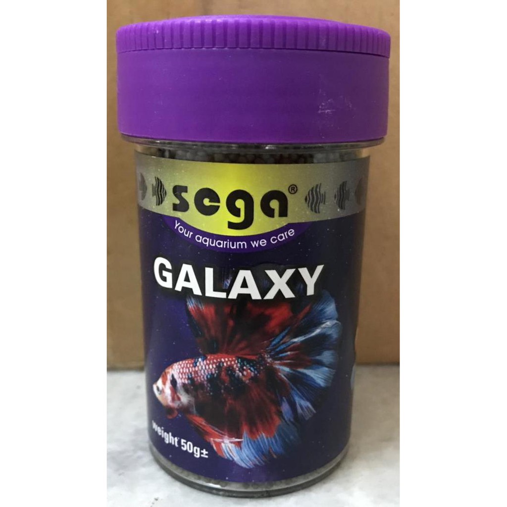 Sega Galaxy Beta Fish Food (50g) | Shopee Malaysia