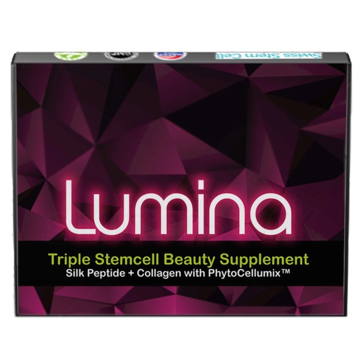 Lumina Triple Stem Cell Collagen with PhytoCelllumix and Silk Peptide ...