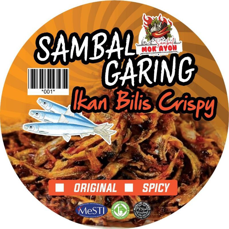 Sambal Garing ikan bilis crispy | Shopee Malaysia