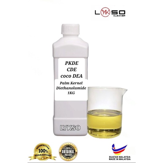 PKDE/CDE/COCO DEA/Palm Diethanolamide/Surfactant 500g/1Kg (Made in ...