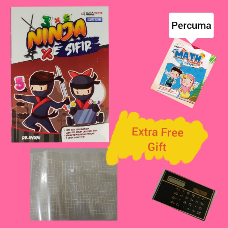 Buku Ninja Sifir/Buku Mudah Menghafal Sifir/Buku Adik Bijak Dan Hebat ...
