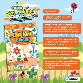 Seronoknya Cop-Cop | Buku Aktiviti Cap Jari & Doodle | Shopee Malaysia