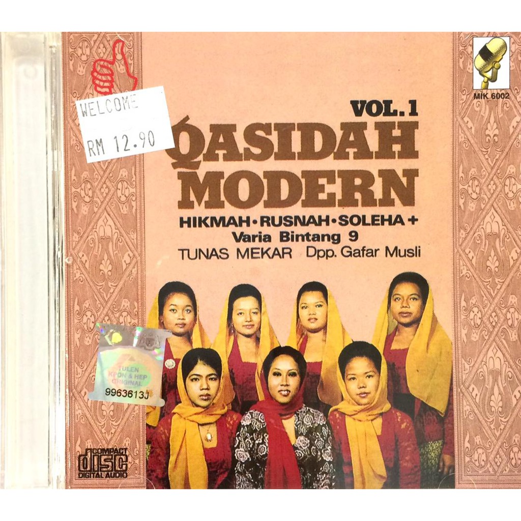 Qasidah Modern Vol 1 (Islamic CD) | Shopee Malaysia