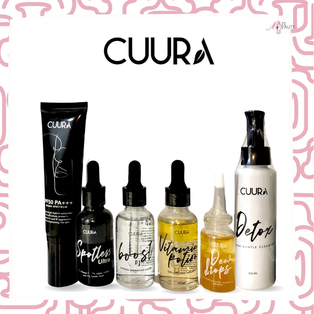 Cuura Skincare, Premium Natural Skincare with a mix of Science | Shopee ...