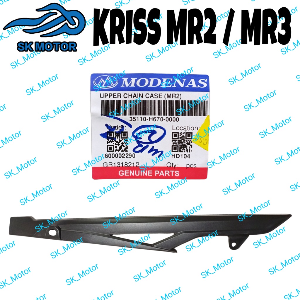Modenas KRISS MR2 / KRISS MR3 Original Chain Cover / Chain Case / Kaver Peti Rantai 35110-H670 ...