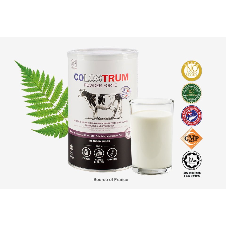 Eternal Wise Colostrum Powder Forte 500g | Shopee Malaysia