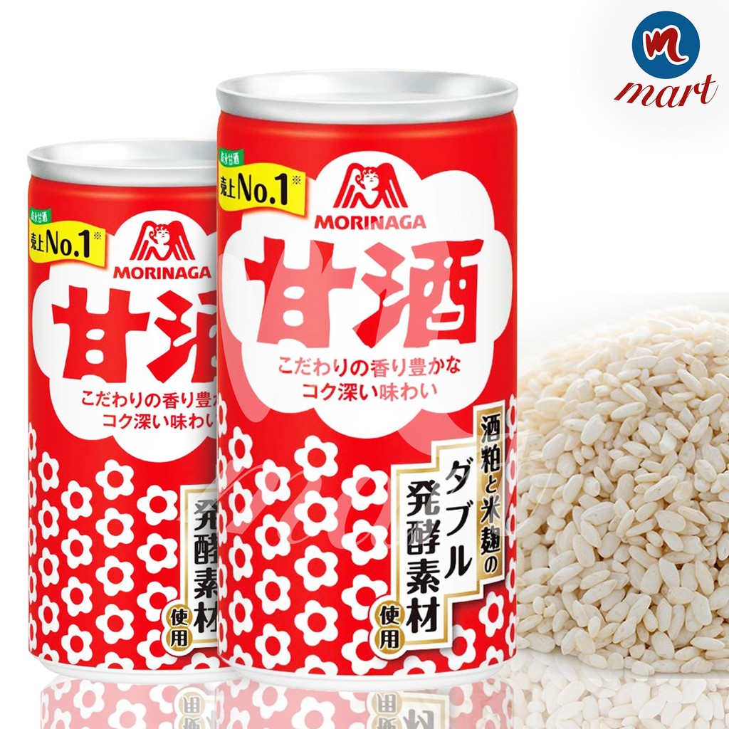 Morinaga Japanese Sweet Sake Canned Drink 190g Sake Drink 日本甜酒 日本甘酒 森永制 ...