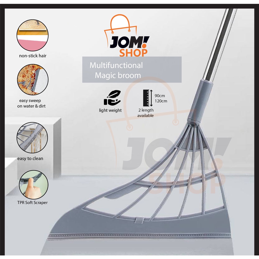Cleaning Magic Broom/2 IN 1 Multipurpose Dry Wet Floor/House Sweeper ...