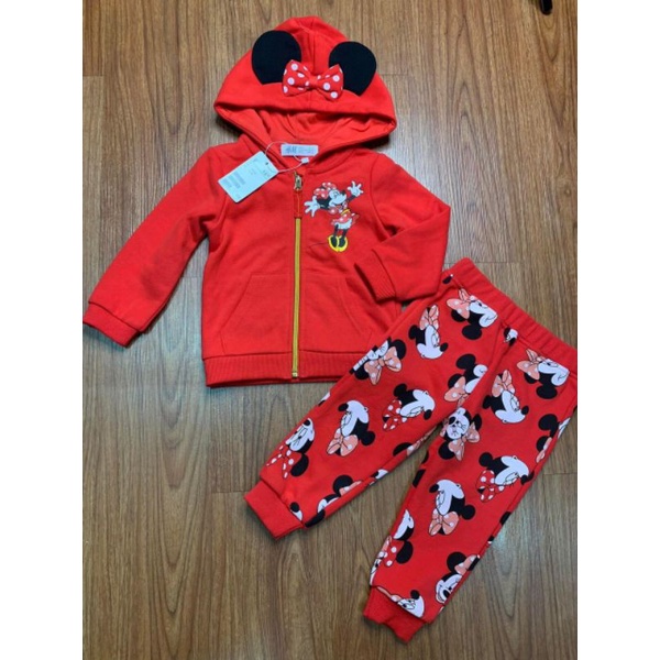 Sweatshirt Kids Girl Minnie Red / Baju Budak Perempuan Lengan Panjang ...