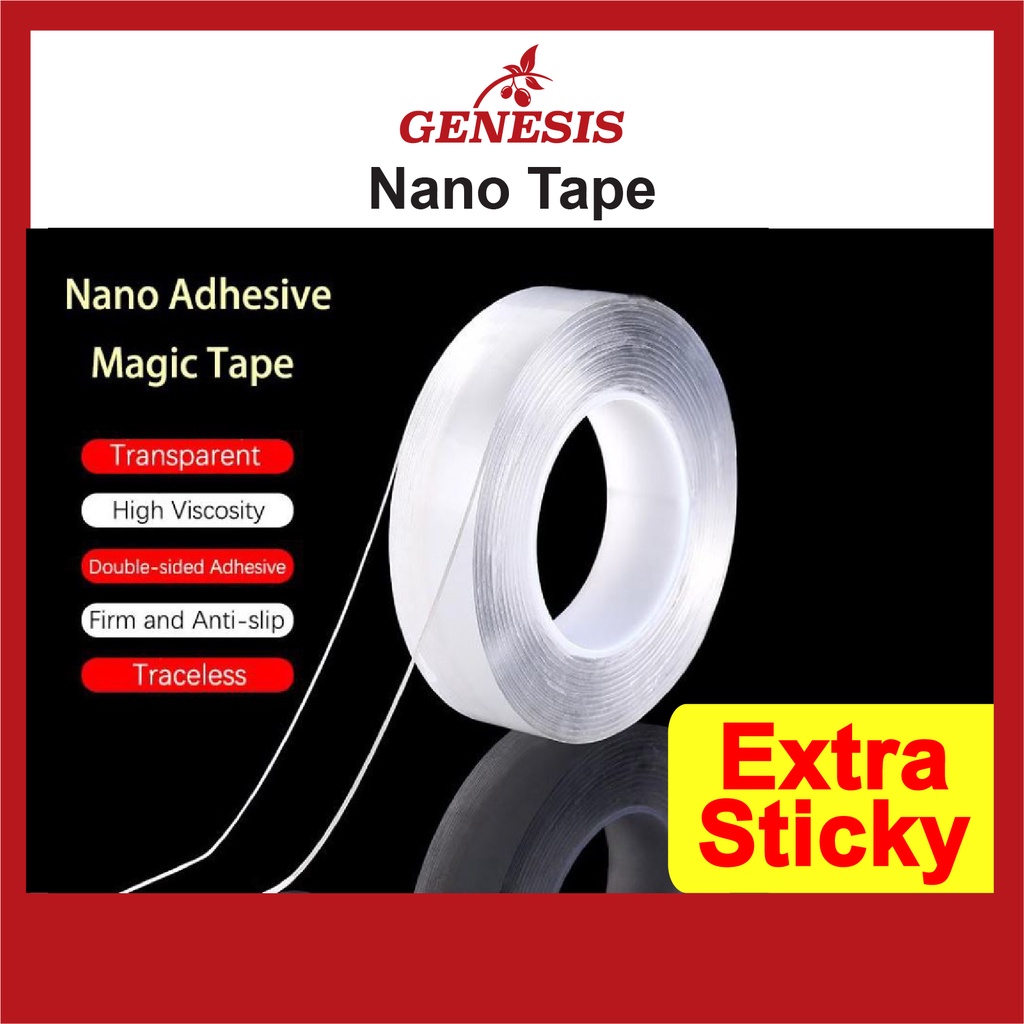 [Extra Strong Sticky Magic Tape] Nano Tape Multifunctional Double-Sided ...