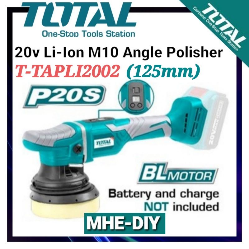 MHE-DIY TOTAL 20v Li-Ion M10 Angle Polisher(solo)T-TAPLI2002 | Shopee ...