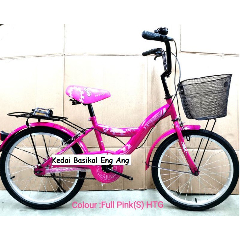 Basikal 20"Mini , , dengan raga dan pelantar sesuai untuk budak dan ke ...